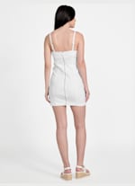 Bailee Chain Denim Dress | GUESS Factory Bailee Chain Denim Dress | GUESS Factory