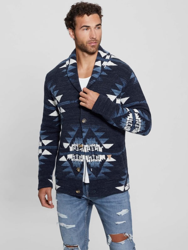 Efisio Southwest Cardigan | GUESS Efisio Southwest Cardigan | GUESS