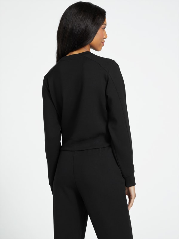Sol Logo Sweatshirt | GUESS Factory Sol Logo Sweatshirt | GUESS Factory