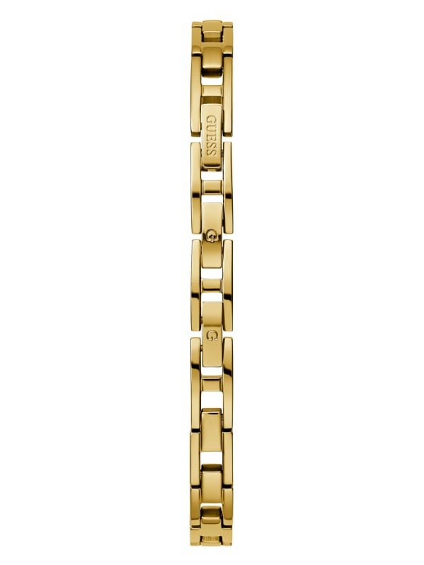 Gold-Tone Geometric Analog Watch | GUESS Factory Gold-Tone Geometric Analog Watch | GUESS Factory