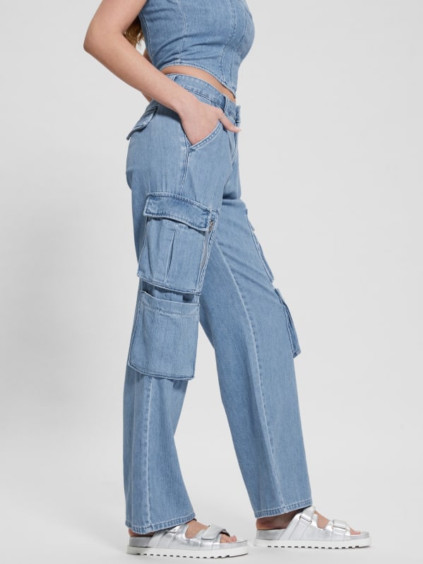 Kori Denim Cargo Jeans | GUESS Kori Denim Cargo Jeans | GUESS