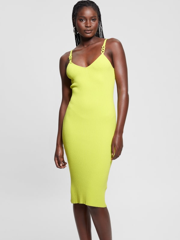 Eco Gina Rings Rib Dress Eco Gina Rings Rib Dress