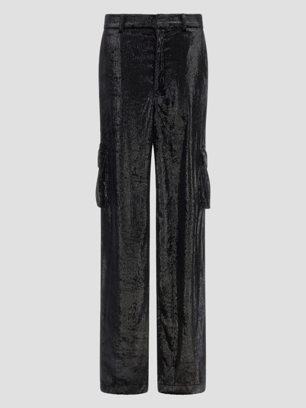Jolie Velvet Cargo Pants | GUESS Jolie Velvet Cargo Pants | GUESS