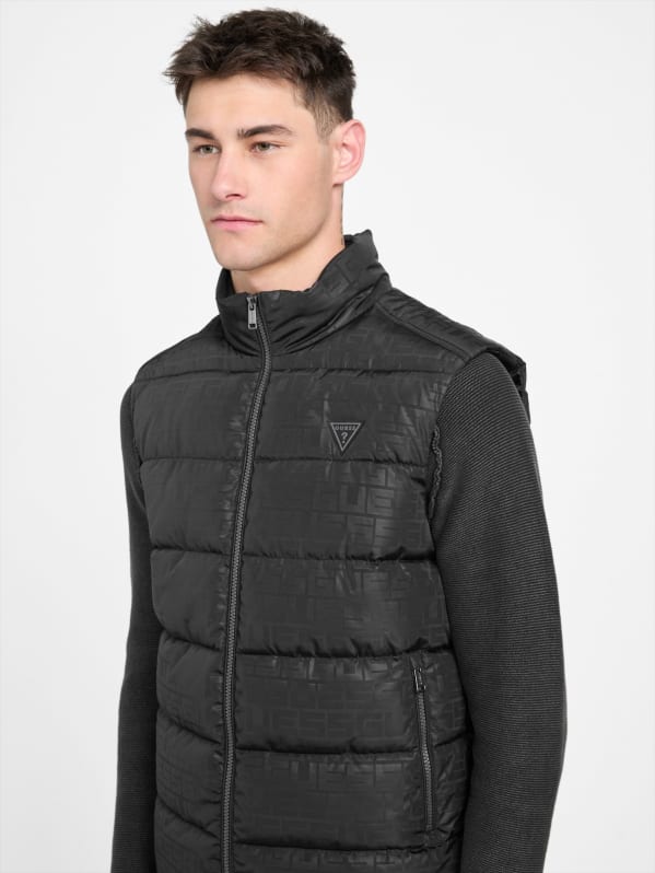 Eco Franky Padded Vest | GUESS Factory Eco Franky Padded Vest | GUESS Factory