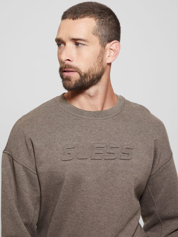 Eco Fleece Crewneck Sweatshirt | GUESS Eco Fleece Crewneck Sweatshirt | GUESS