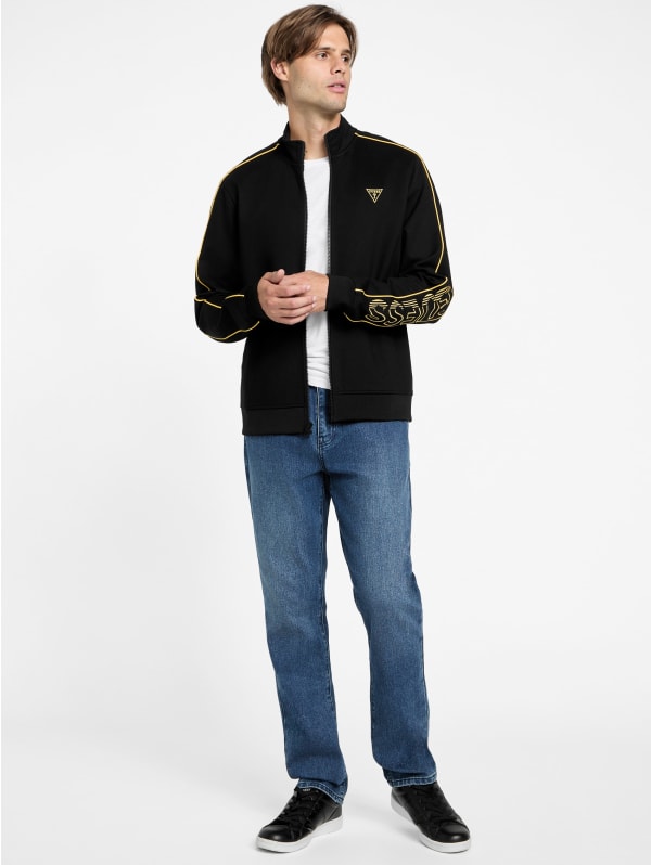 Jose Logo Zip Jacket | GUESS Factory Jose Logo Zip Jacket | GUESS Factory