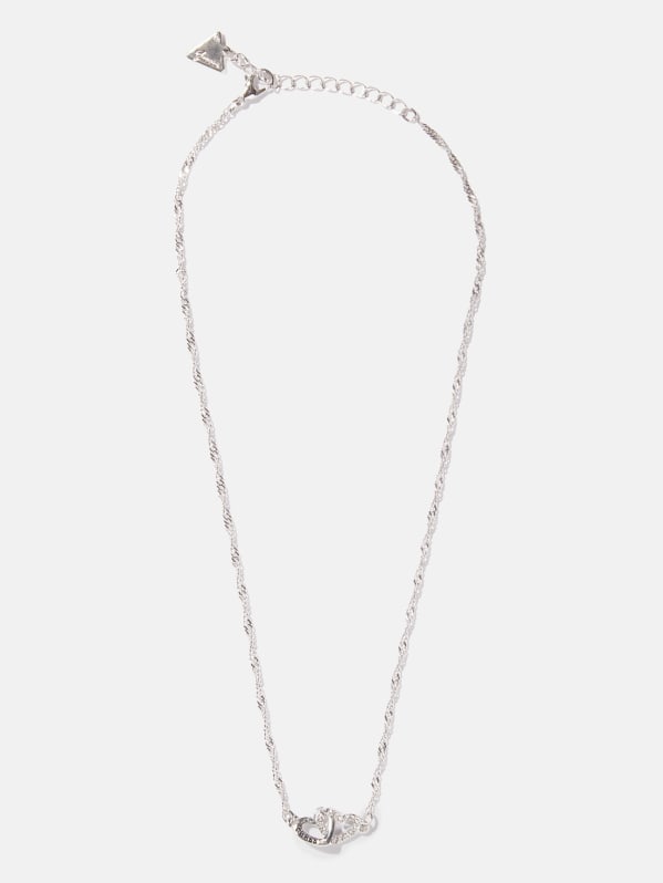 Guess heart chain necklace store