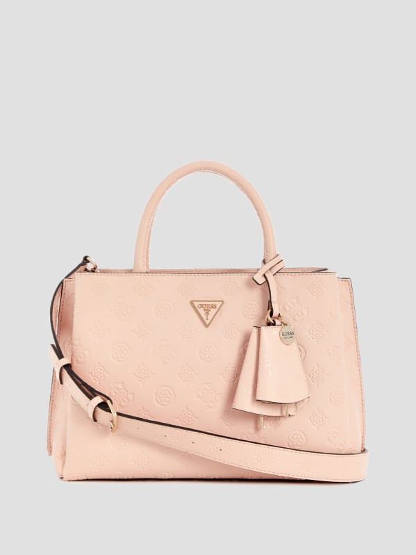 Pink guess handbag store