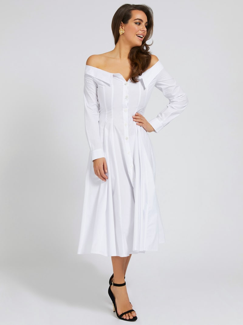 MARCIANO COTTON DRESS | GUESS® Outlet