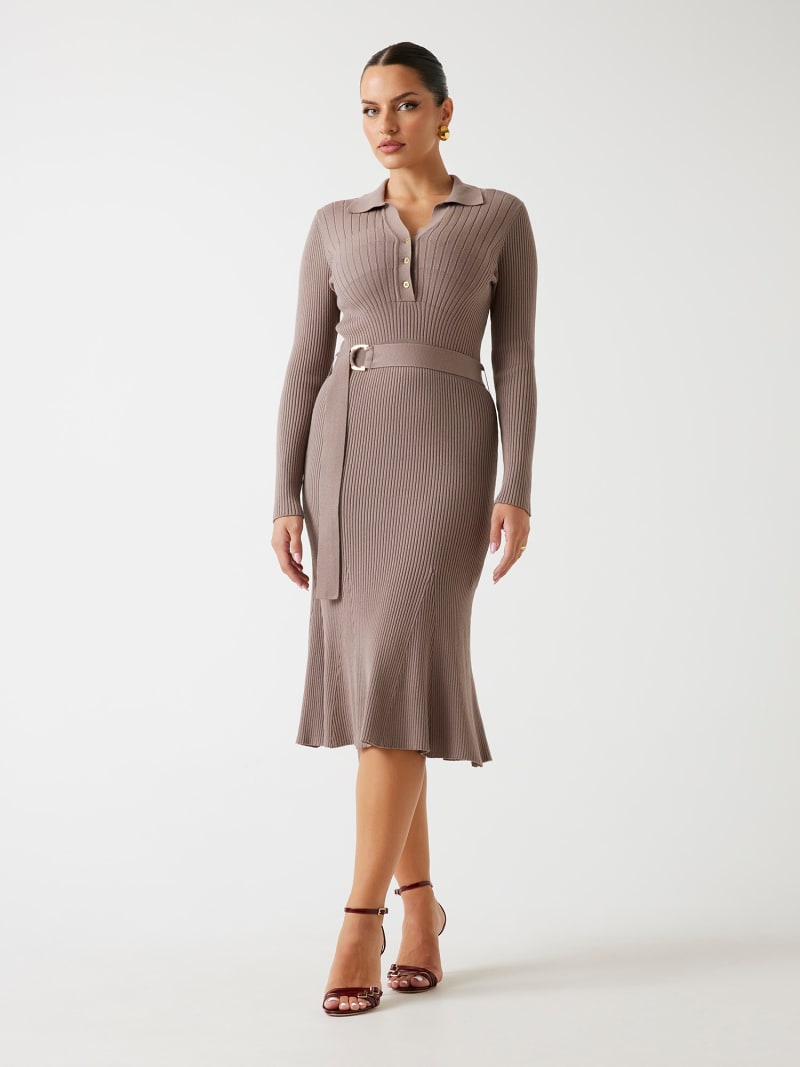 MARCIANO by GUESS® Marciano rib-knit midi dress