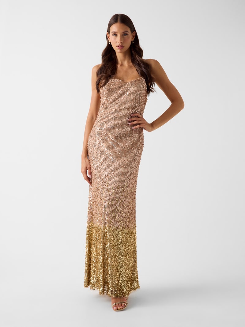 MARCIANO by GUESS® Marciano long sequin dress