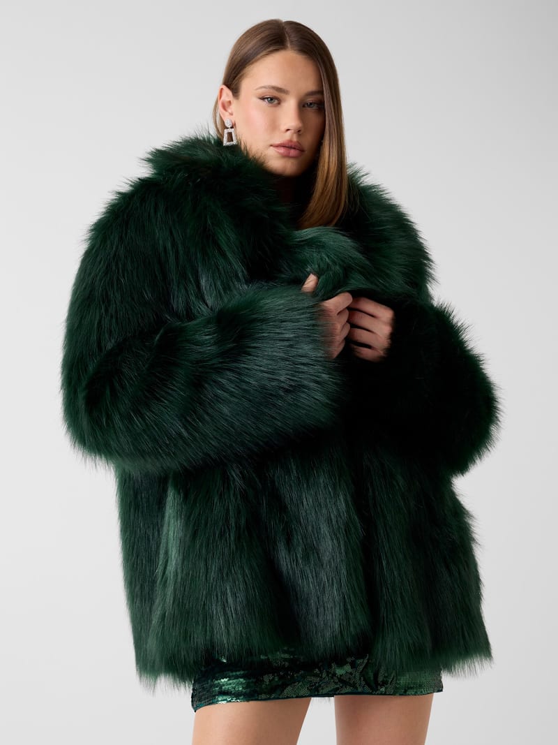 MARCIANO by GUESS® Marciano faux-fur coat