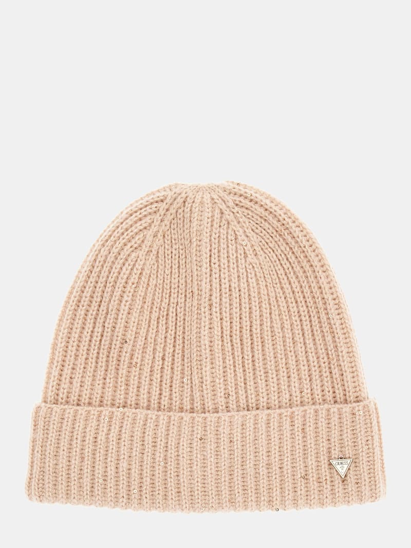 Gorro canelado Mulher | GUESS® Coleções Anteriores