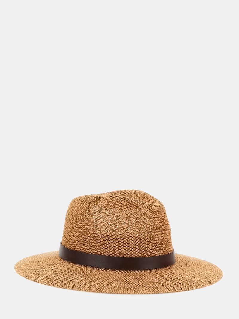 GUESS® Fedora-hoed logo met detail Dames