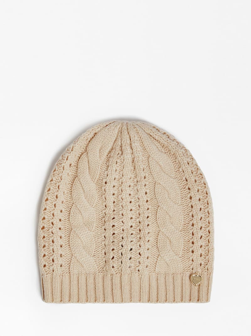 Cable knit hat Women | GUESS® Official Website