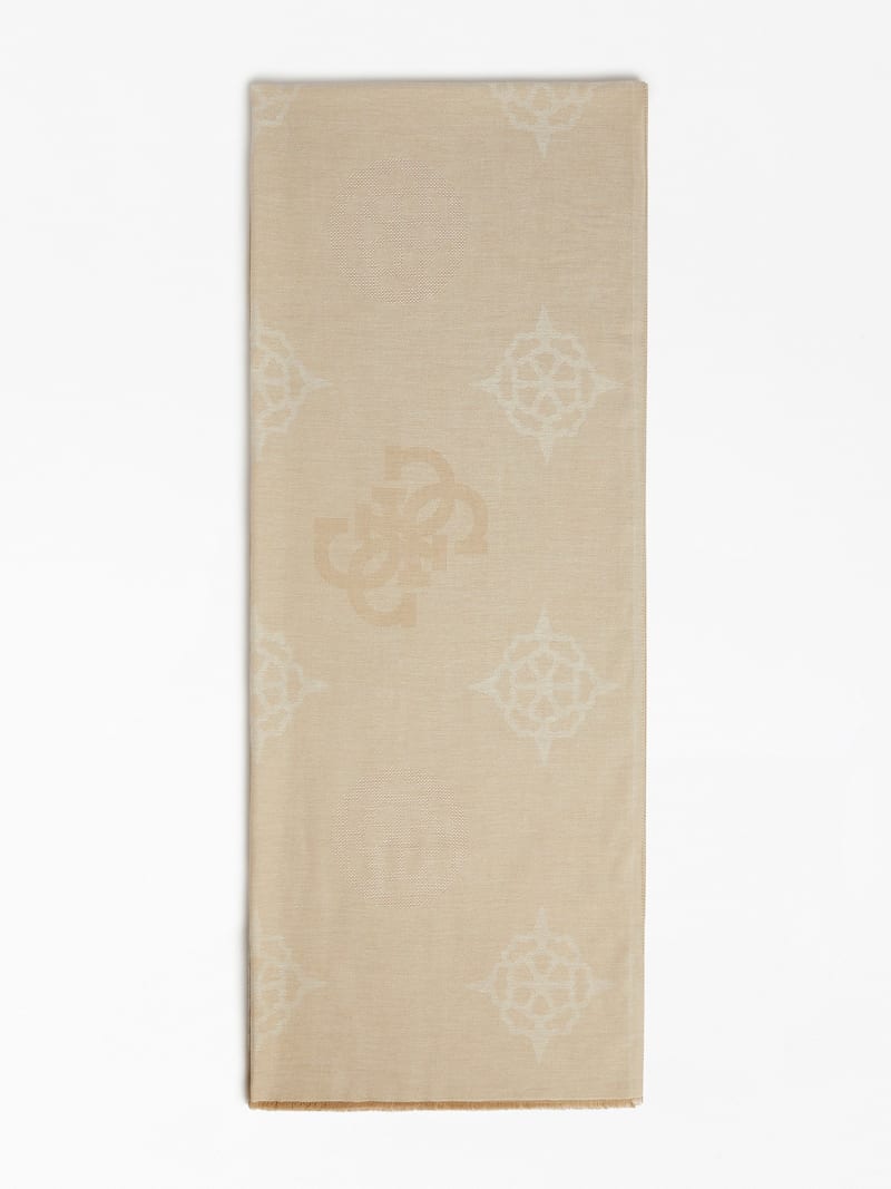 4G Peony Logo Scarf Women | GUESS® Official Website