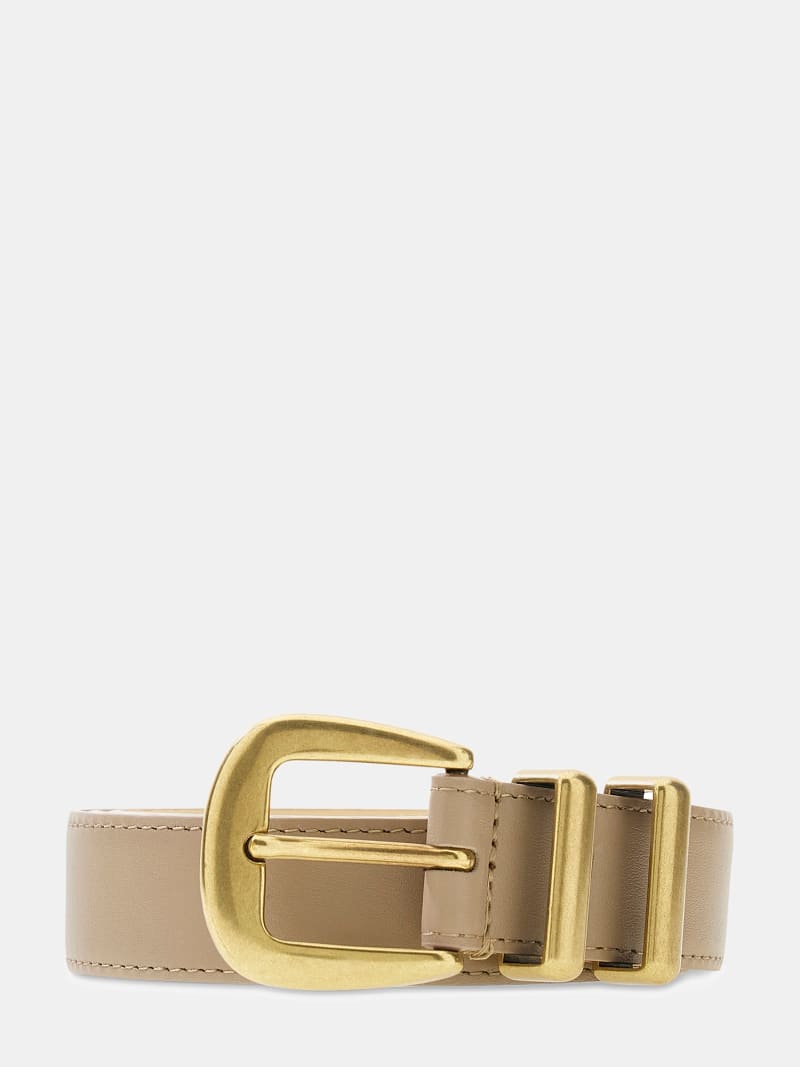 GUESS® Genuine leather belt Women