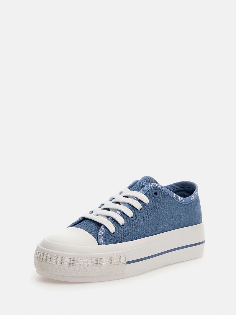 Emma denim sneaker Women | GUESS® Official Website
