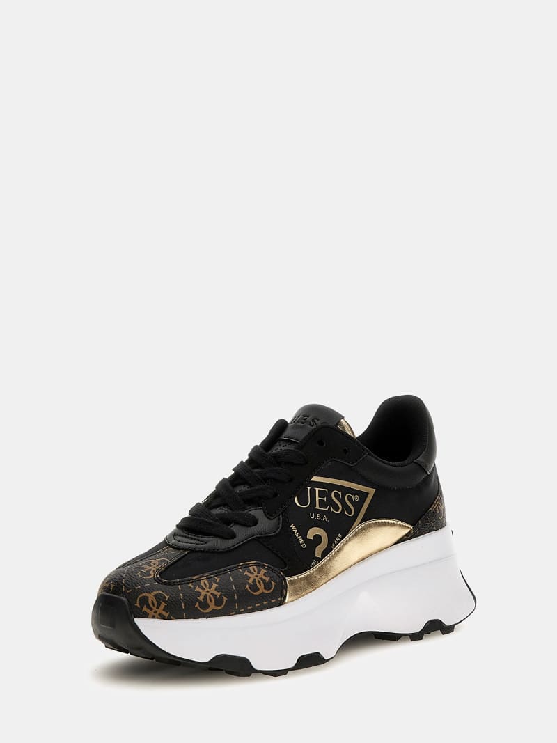 GUESS® Runner Calebb logo triángulo Mujer