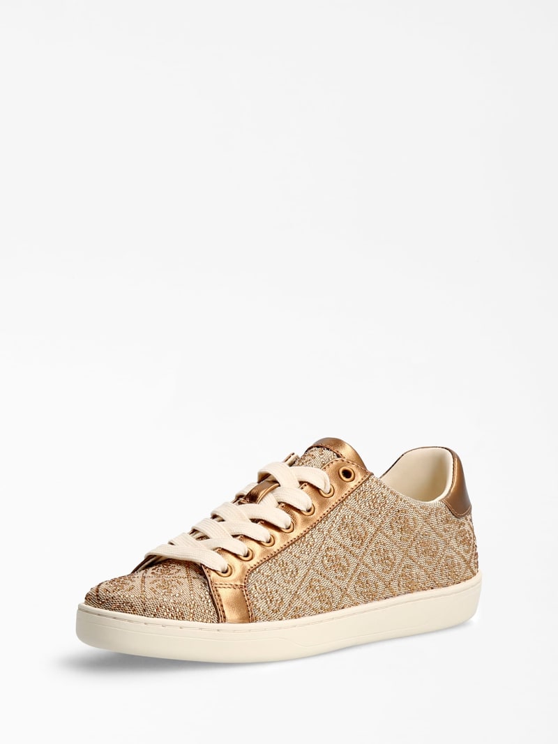 GUESS® ROSALIA RHINESTONE DETAILED SNEAKER