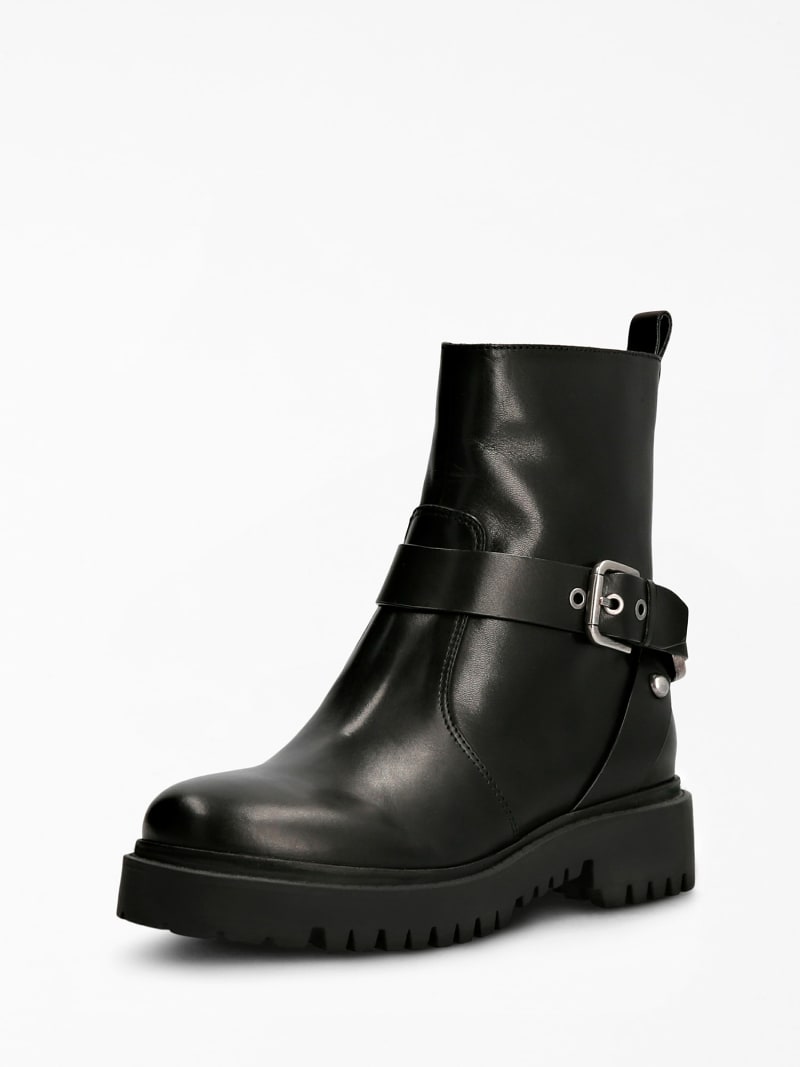 ORACIA GENUINE LEATHER ANKLE BOOT Women | GUESS® Official Website