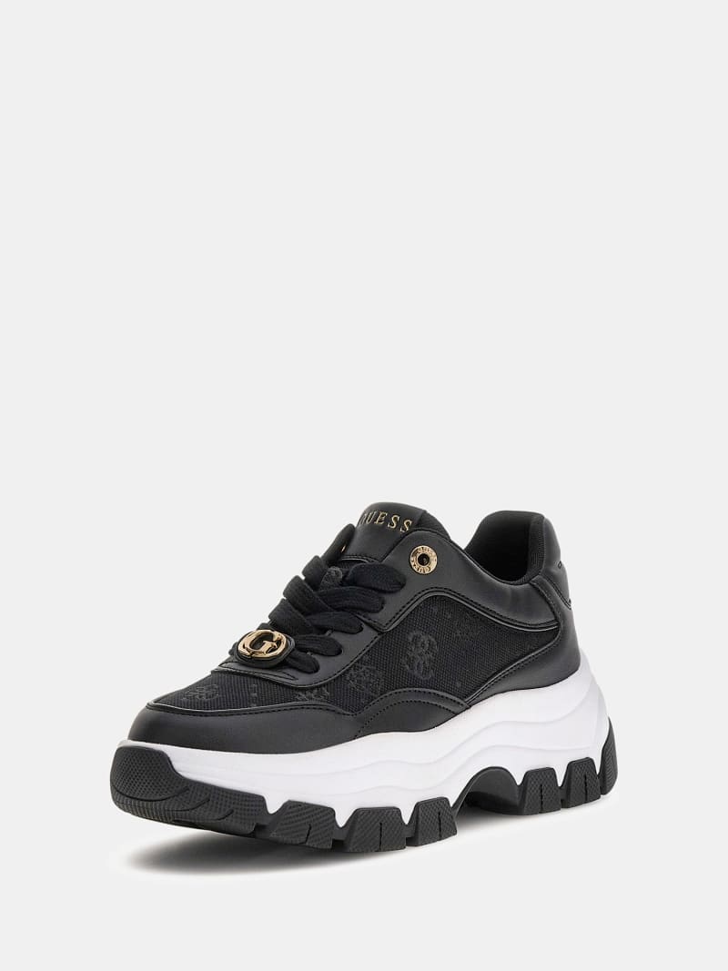 GUESS® Berrett 4G pünkösdirózsa logós futócipő Női