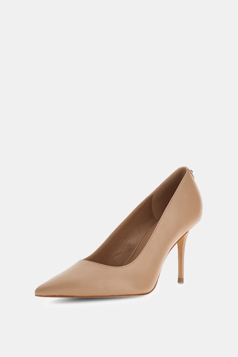 GUESS® Prindy Genuine Leather Court Shoes Women