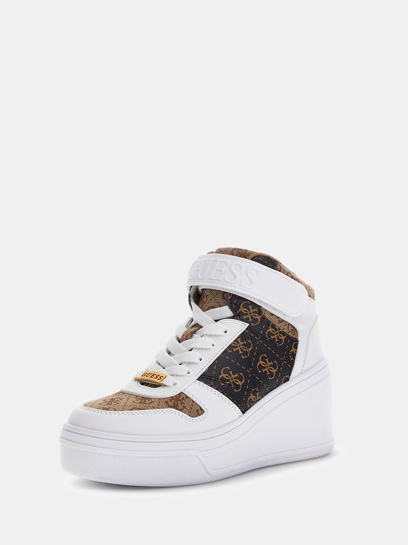 GUESS® Rubeka 4G Logo High-Top Sneaker Women