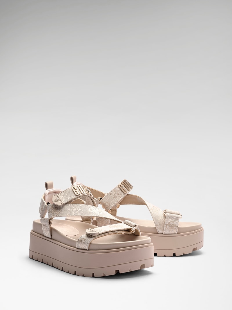 GUESS® Fetta Logo Sandals Women