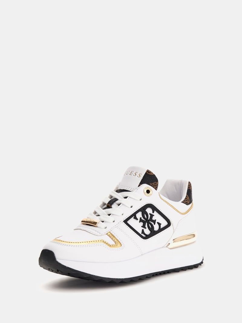 Koyaa 4G peony logo running shoe Women | GUESS® Past Collections