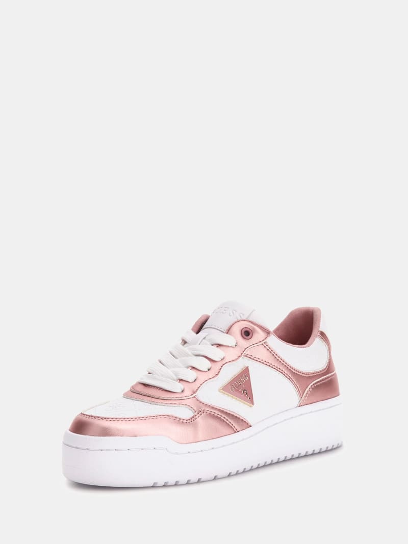 GUESS® Miriam triangle logo sneaker Women