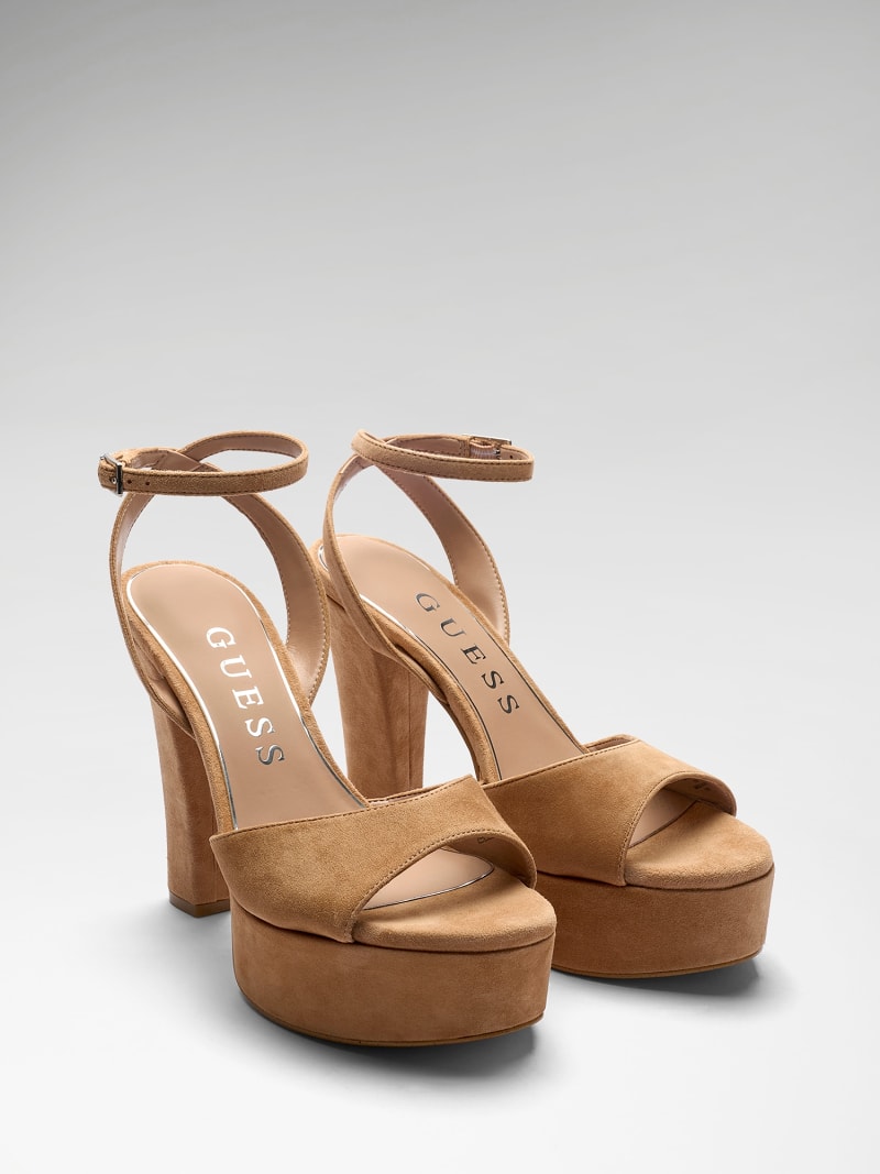 GUESS® Hitten Suede sandals Women