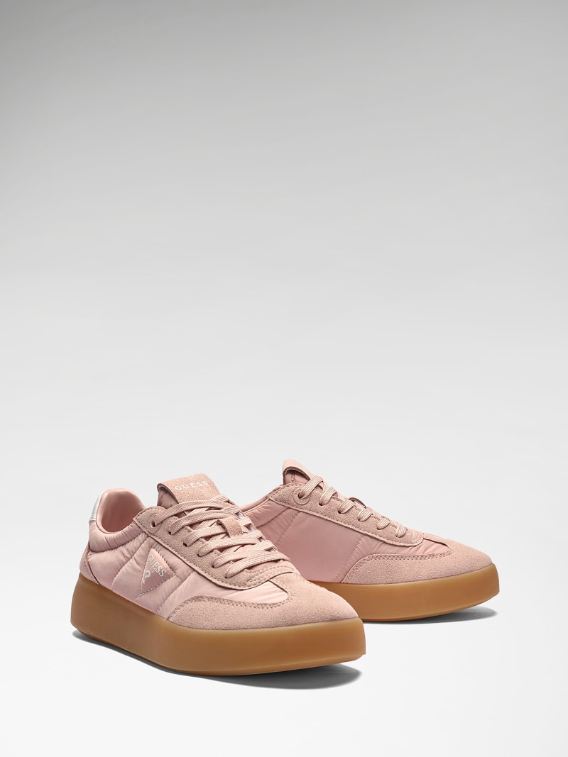 GUESS® Parlet Suede-Insert Sneakers Women
