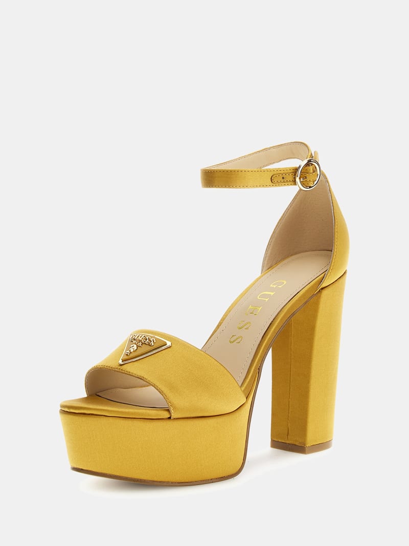 Seton silk-blend sandals Women | GUESS® Official Website