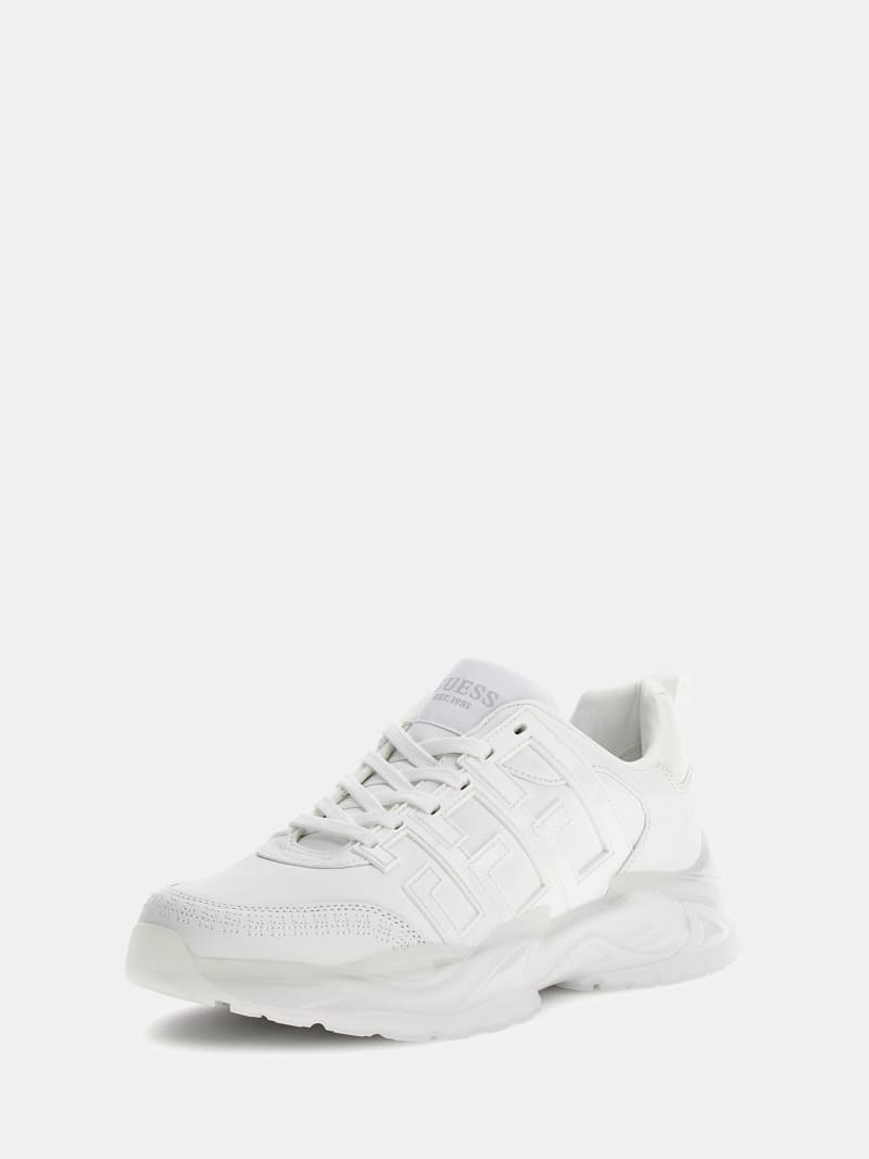 Zapatilla Belluno mezcla de piel | GUESS® Sitio Oficial