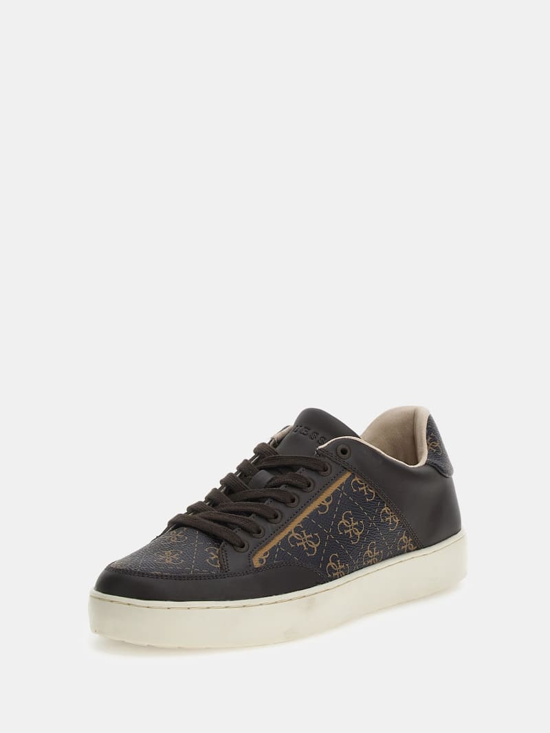 GUESS® Parma sneakers gemengd leer