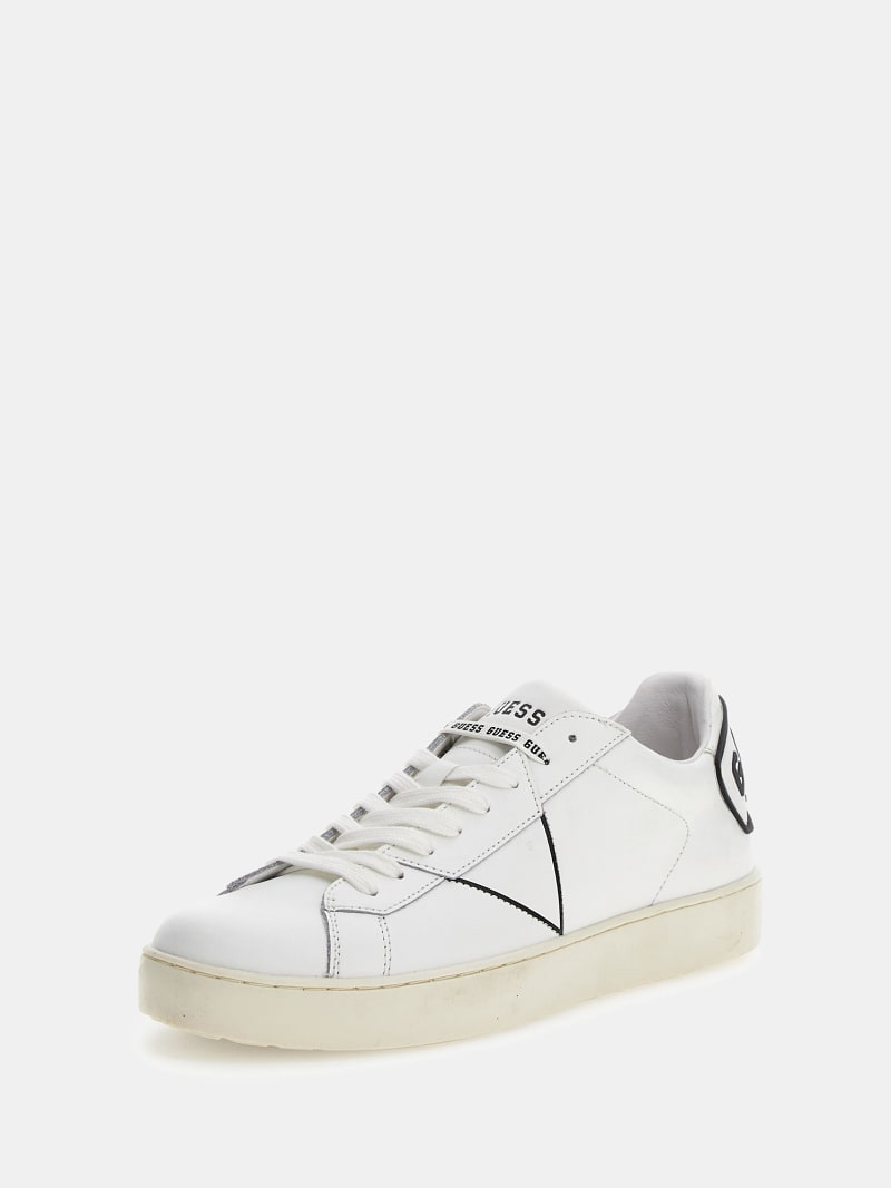 Zapatilla Parma mezcla de piel Hombre | GUESS® Sitio Oficial