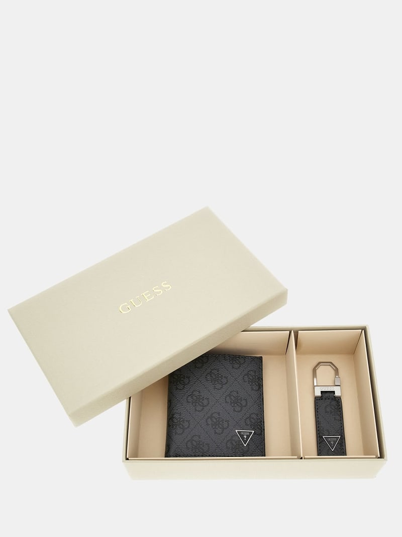 4G logo wallet and keychain set Women | GUESS® Official Website
