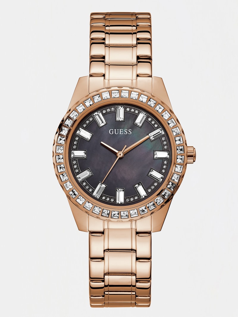 GUESS® Crystal analogue watch Women