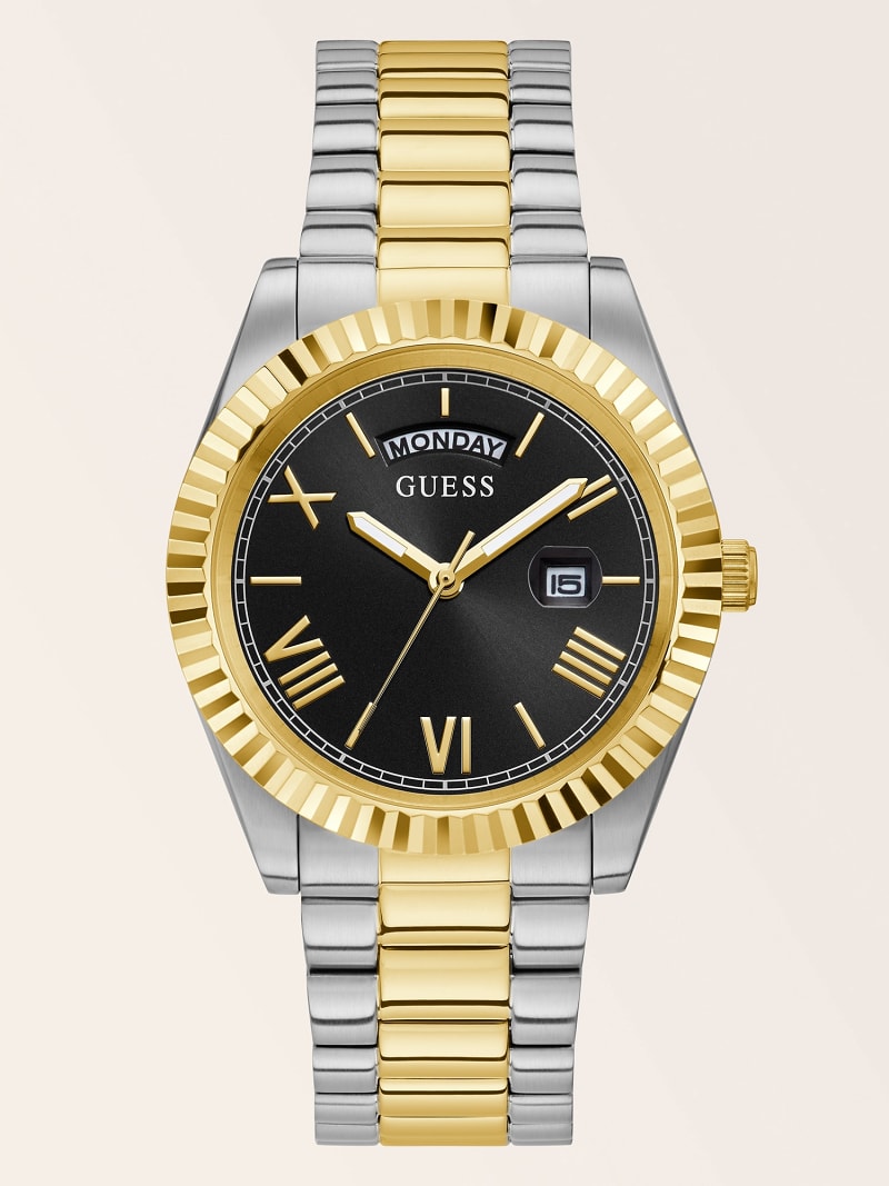 GUESS® Montre avec dateur en acier Homme