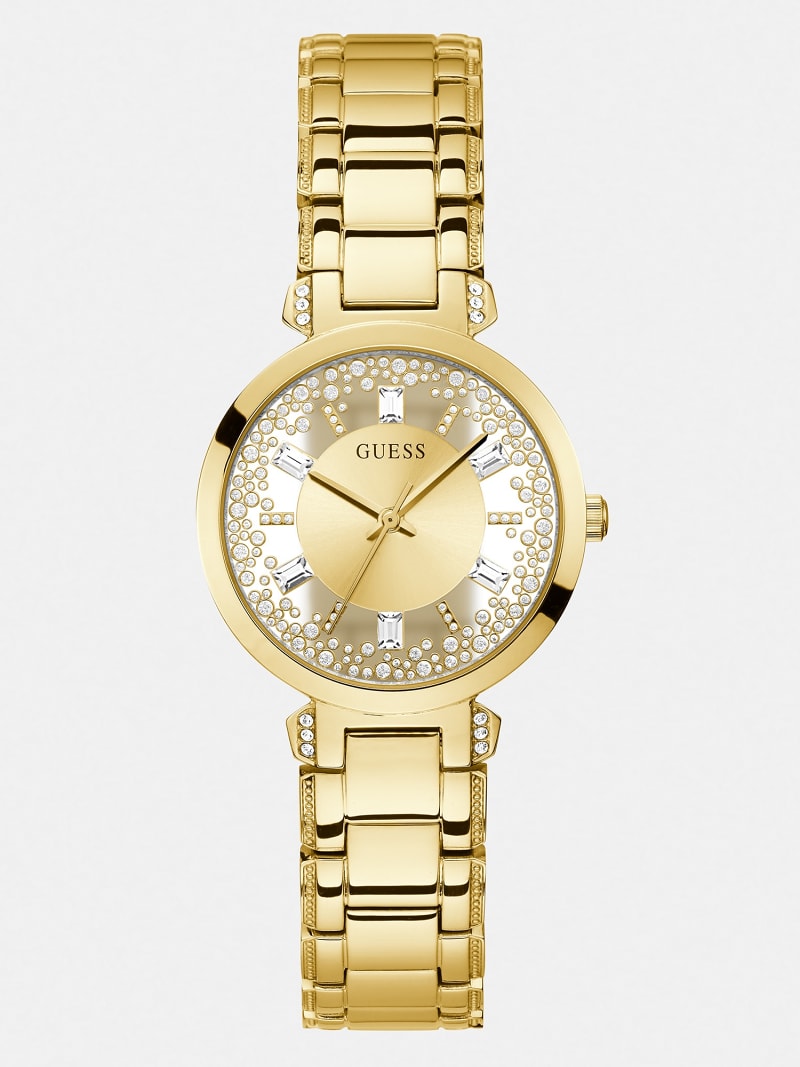 GUESS® Crystal analogue watch Women