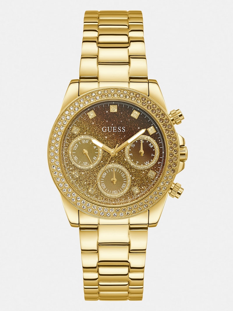 GUESS® Multi-function crystal watch Women