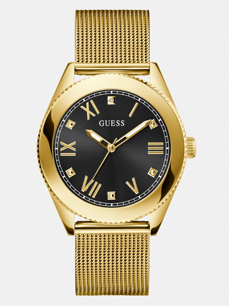 Steel analogue watch Men | GUESS® Official Website