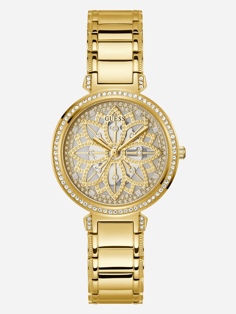 Crystal analogue watch | GUESS® Official Website