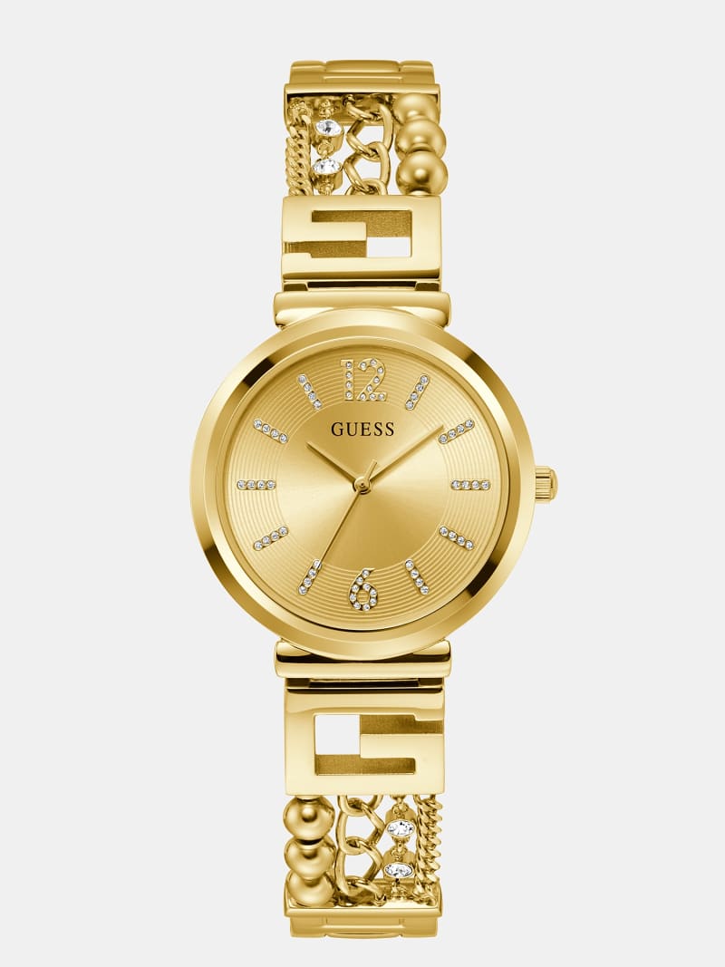 GUESS® Crystal analogue watch Women