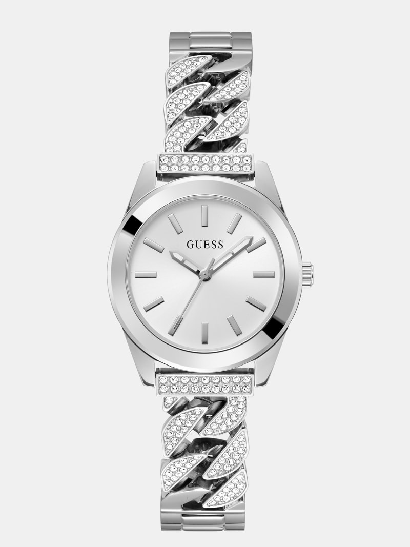 GUESS® Crystal analogue watch Women
