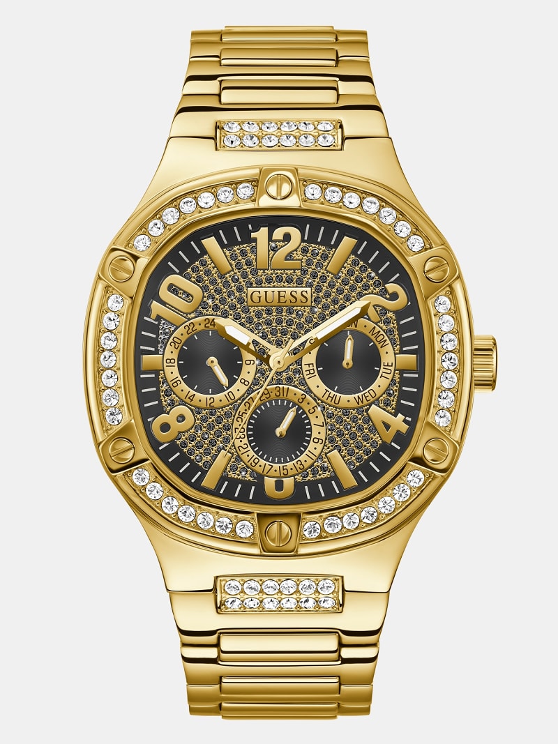 Multi-function crystal watch Men | GUESS® Official Website