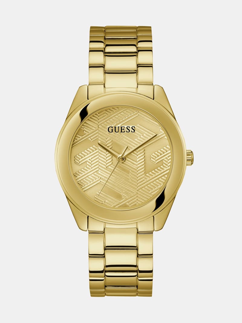 Analoog horloge met G cube-logodetail