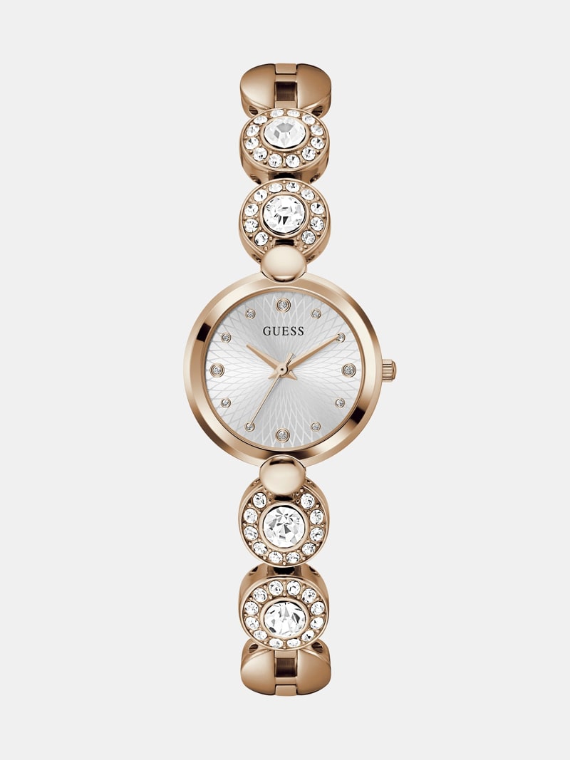 GUESS® Crystal analogue watch Women
