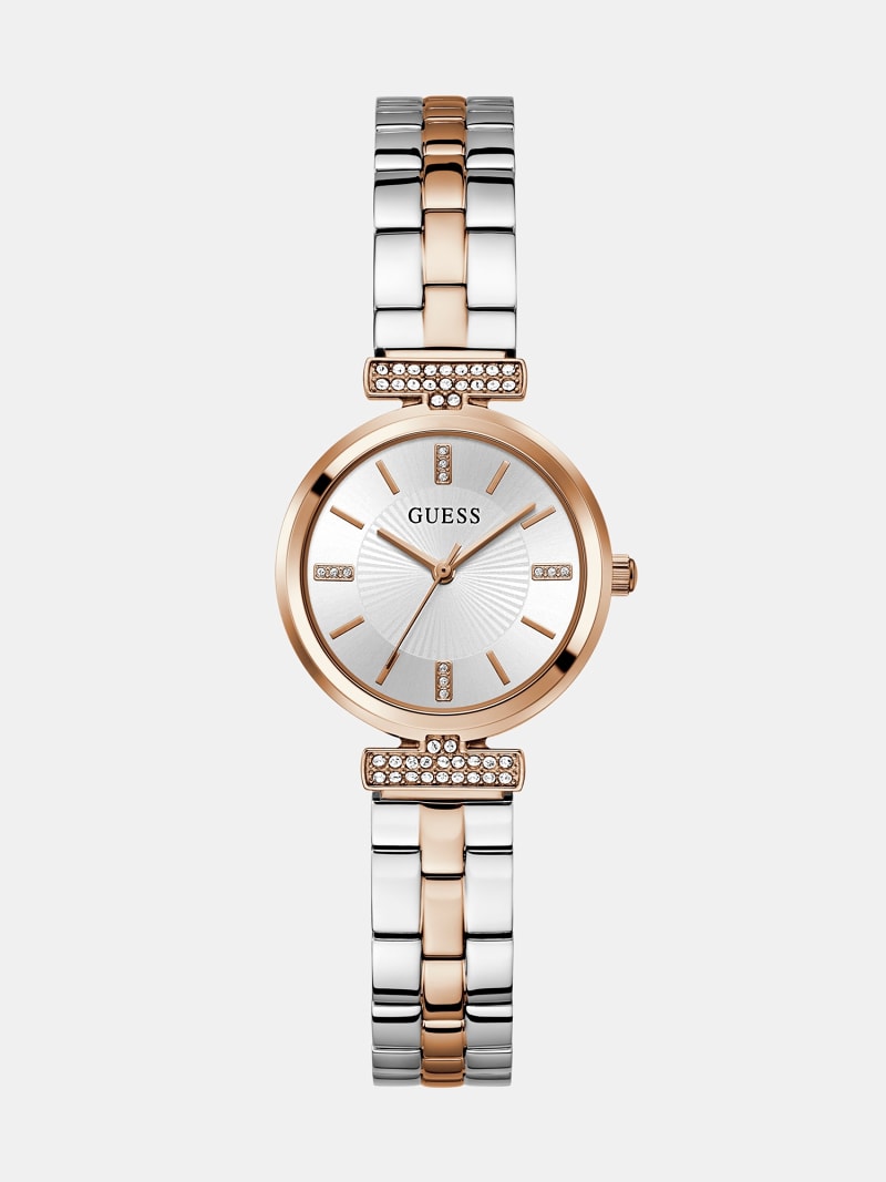 GUESS® Crystal analogue watch Women